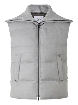 Bogner Eloise Down Vest - Light Gray