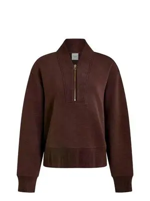 Varley Half-zip Sweatshirt - Brown