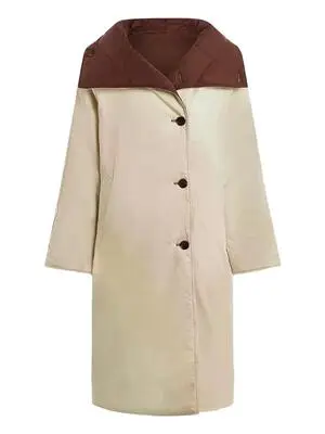 Varley Reversible Quilted Coat - Brown