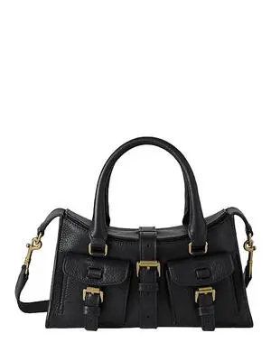 Mulberry Mini Roxanne Leather Top-handle Bag - Black