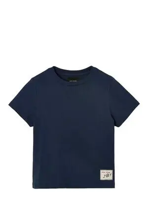 Marc Jacobs Flower Print Cotton T-shirt - Blue