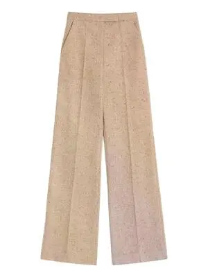 Valentino Garavani Natté-weave Tailored Trousers - Neutrals