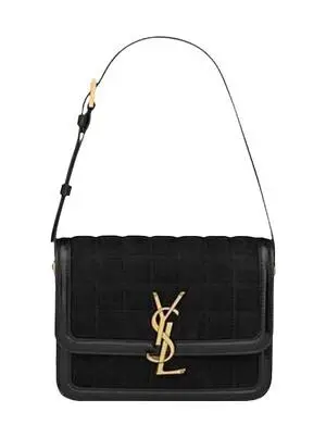 Saint Laurent Quilted Solferino Small Bag - Black