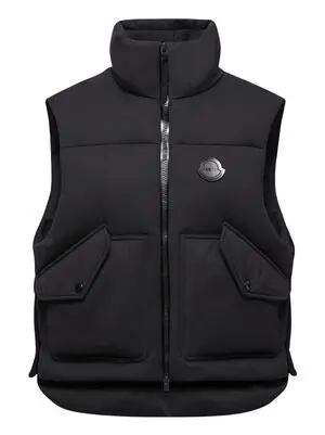 MONCLER X EDWARD ENNINFUL X Ee72 Edward Enninful Otis Down Vest - Black