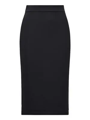 MONCLER X EDWARD ENNINFUL Neoprene Skirt - Black