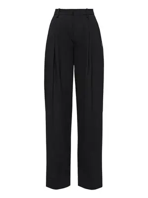 MONCLER X EDWARD ENNINFUL Wool Pants - Black