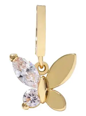 Kate Spade New York Cubic Zirconia Social Butterfly Charm - Gold