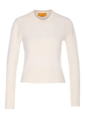 Guest In Residence Crewneck Cashmere Sweater - White