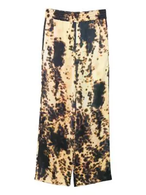 Victoria Beckham Printed Trousers - Yellow
