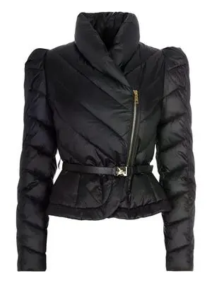 ELISABETTA FRANCHI Quilted Belted Jacket