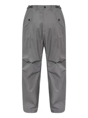 Dsquared2 Belted Cotton Pants - Grey