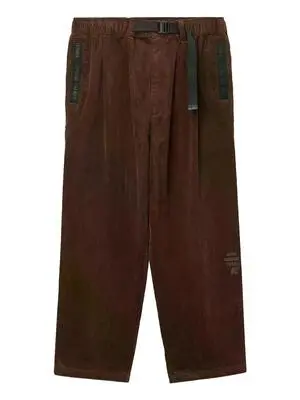 Alpha Industries Corduroy Pleated Trousers - Brown