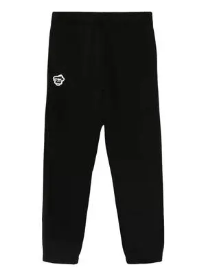 AAPE BY *A BATHING APE® Logo-patched Trousers - Black