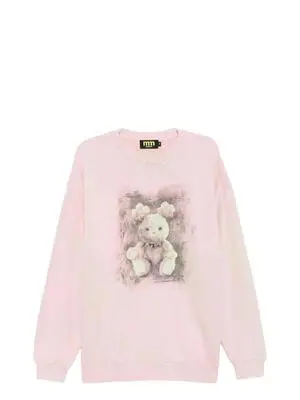 MINI CREAM Graphic-print Sweatshirt - Pink