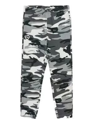 AAPE BY *A BATHING APE® Logo-patched Trousers - Grey