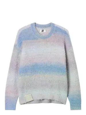 Izzue Striped Sweater - Purple