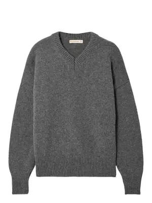 DAUGHTER Balla Wool V-Neck Sweater