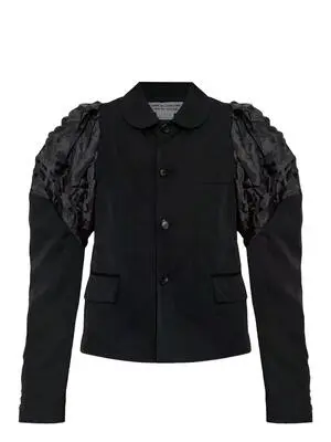 Comme Des Garçons Panelled Jacket - Black