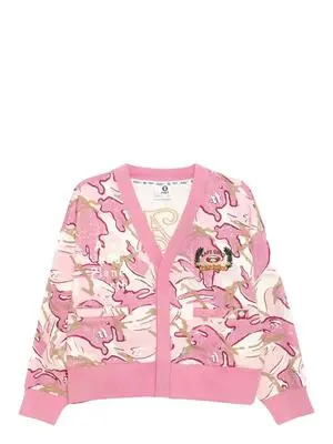 AAPE BY *A BATHING APE® Graphic Print Jacket - Pink