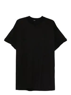 Imperial Rolled-sleeve Cotton T-shirt - Black