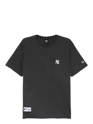 New Era Logo-patched T-shirt - Grey