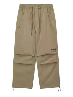 ALPHA INDUSTRIES Wide-Leg Trousers