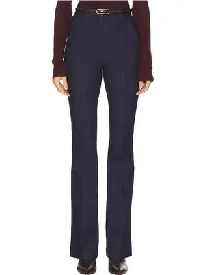 Veronica Beard Gracie Pant With Belt - Midnight Wash