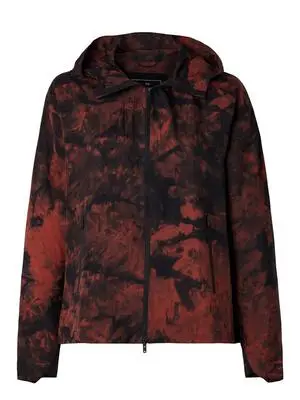Adidas Originals By Alexander Wang Y-3 Hooded Printed Ripstop Track Jacket - Red