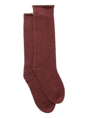 Gabriela Hearst Nikola Cashmere-blend Socks - Red