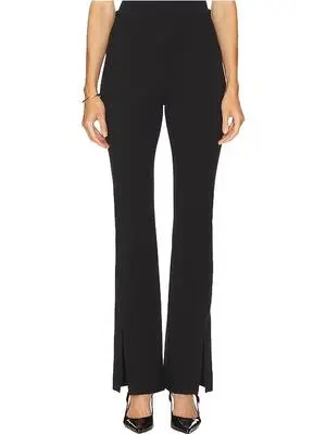 Theory Slit Flare Legging - Black