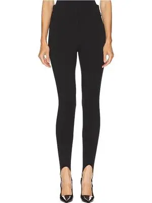 Theory Slim Stirrup Pant - Black