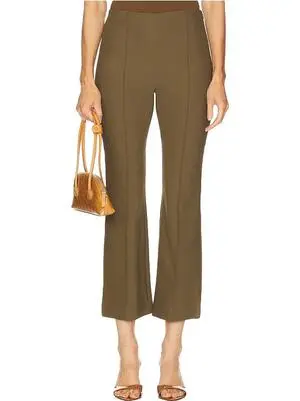 Vince Pintuck Crop Flare Pant - Cypress