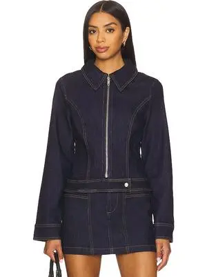 MADISON THE LABEL Anja Jacket - Dark Denim