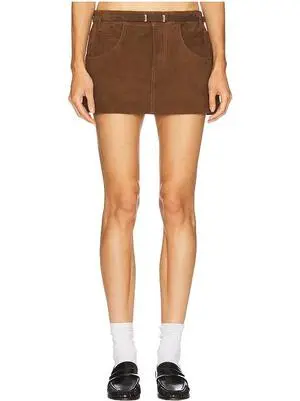 LAMARQUE X Amara Skirt - Brown