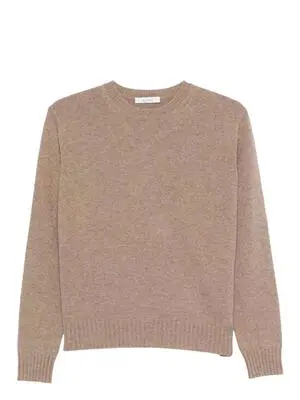 Max Mara Round-neck Wool Sweater - Neutrals