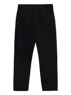 Corneliani Knit Trousers With Pocket Detail - Black