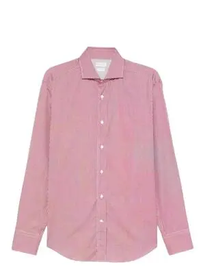 Brunello Cucinelli Gingham Shirt - Red