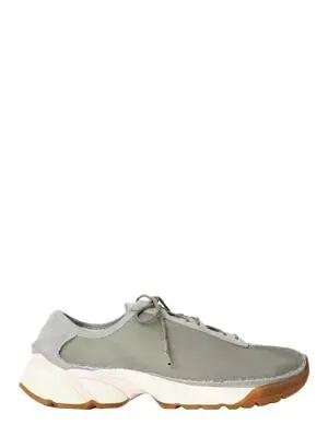 Our Legacy Klove Suede-panel Lace-up Sneakers - Grey