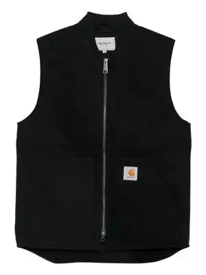 Carhartt Work In Progress Zip-front Pocket Vest - Black