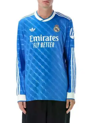 Adidas Real Madrid 25/26 Long-sleeve Shirt - Blue