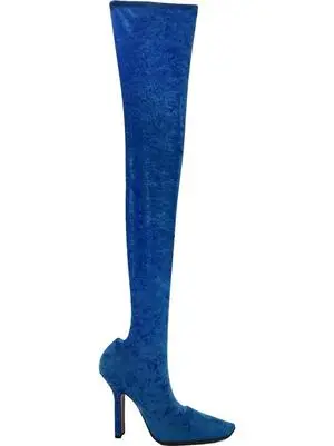 Vetements Boomerang Sock Boots - Blue