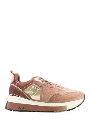 Liu Jo Logo-plaque Platform Sneakers - Pink