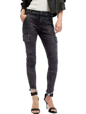 ALLSAINTS Duran Cargo Jeans - Black