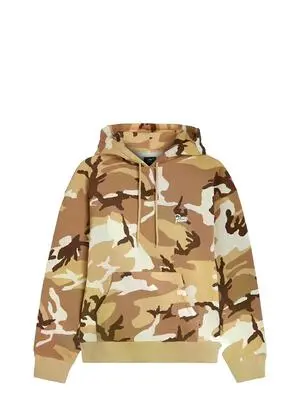 PATTA Woodland Camouflage Hoodie - Brown