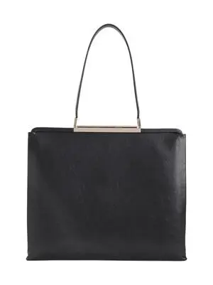 TOM FORD Leather Shoulder Bag - Black