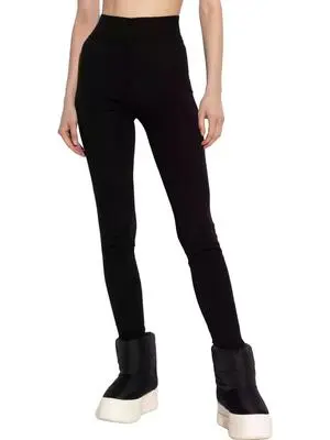 Rick Owens High-waisted Wool Trousers - Black