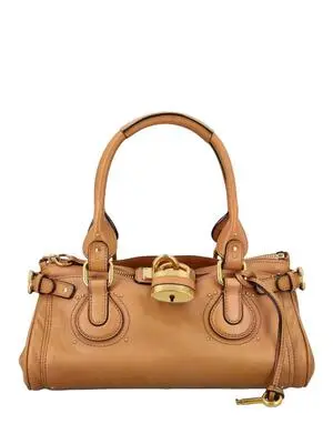 Chloé Paddington Leather Bag - Brown