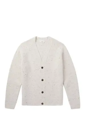 Mr P. Ribbed-knit Cardigan - White