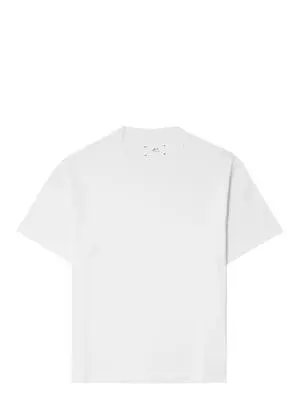 Mr P. Oversized Cotton-jersey T-shirt - White