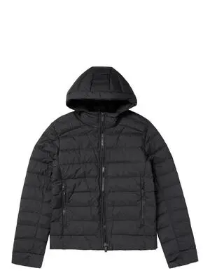 Canada Goose Crofton Enduraluxe® Hooded Down Jacket - Black